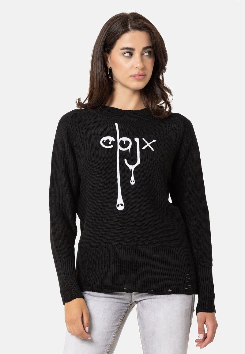 Cipo & Baxx Jumper - black - Zalando.de