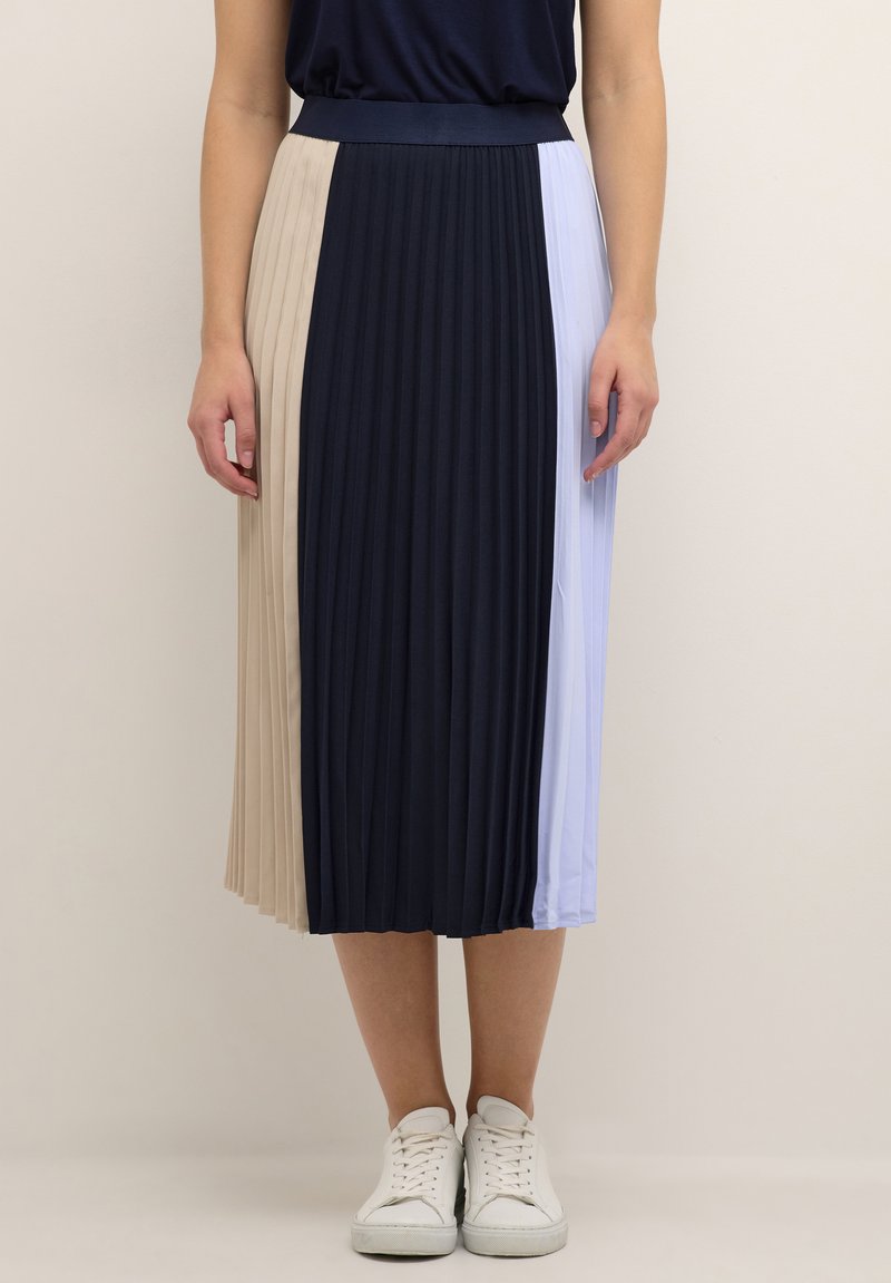 Culture BETTY BLOCK - Jupe trapèze - salute/bleu marine - ZALANDO.BE
