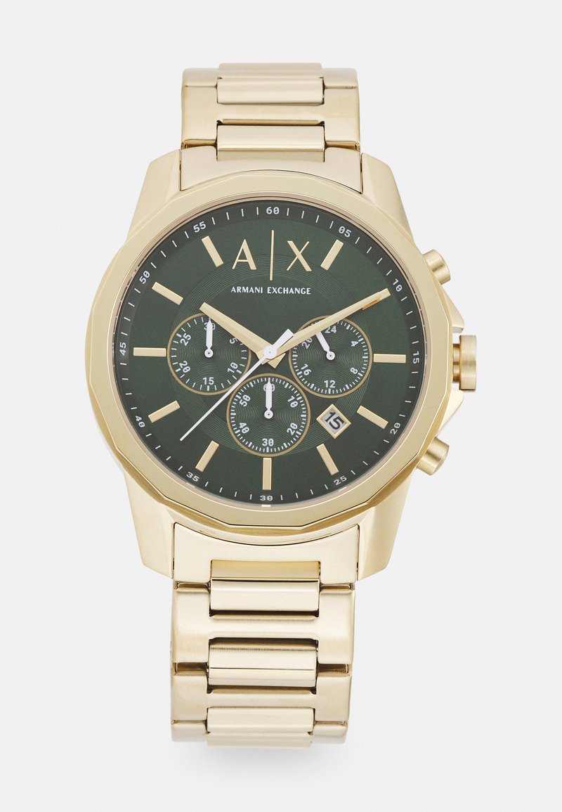 Armani Exchange Chronograph watch - gold-coloured - Zalando.co.uk