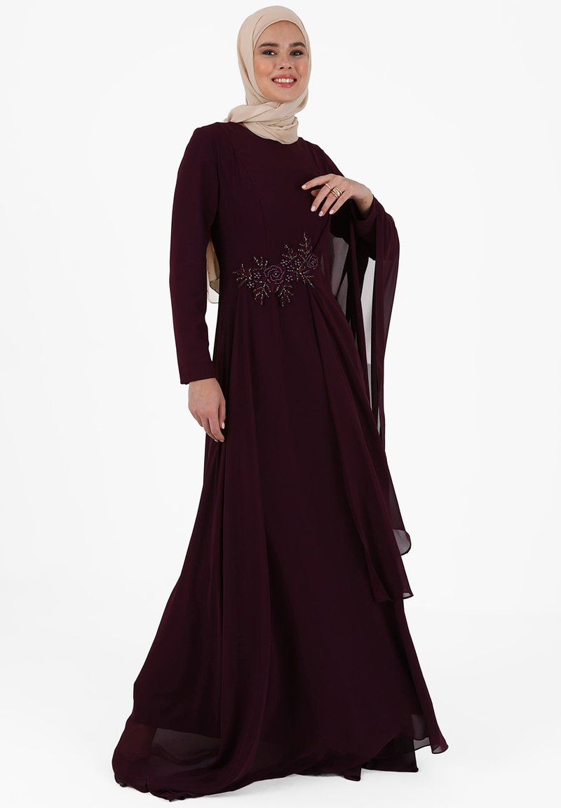 Modanisa BEAD DETAILED MODEST-REFKA - Occasion wear - dark purple ...