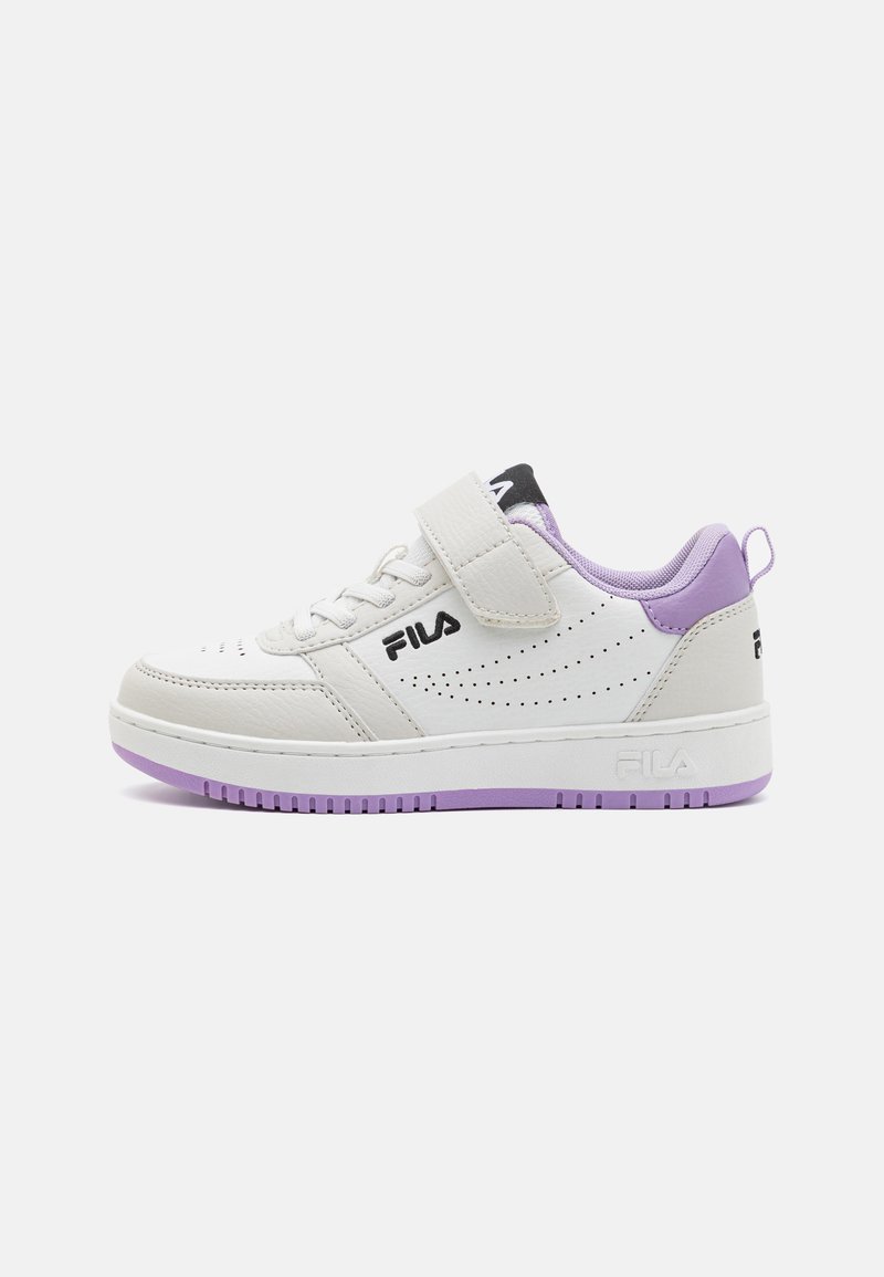 Fila REGA KIDS UNISEX - Baskets basses - white/viola/blanc - ZALANDO.FR