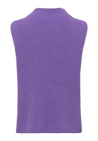 Olsen HOHEM KRAGEN - Strickpullover - lila - Zalando.de
