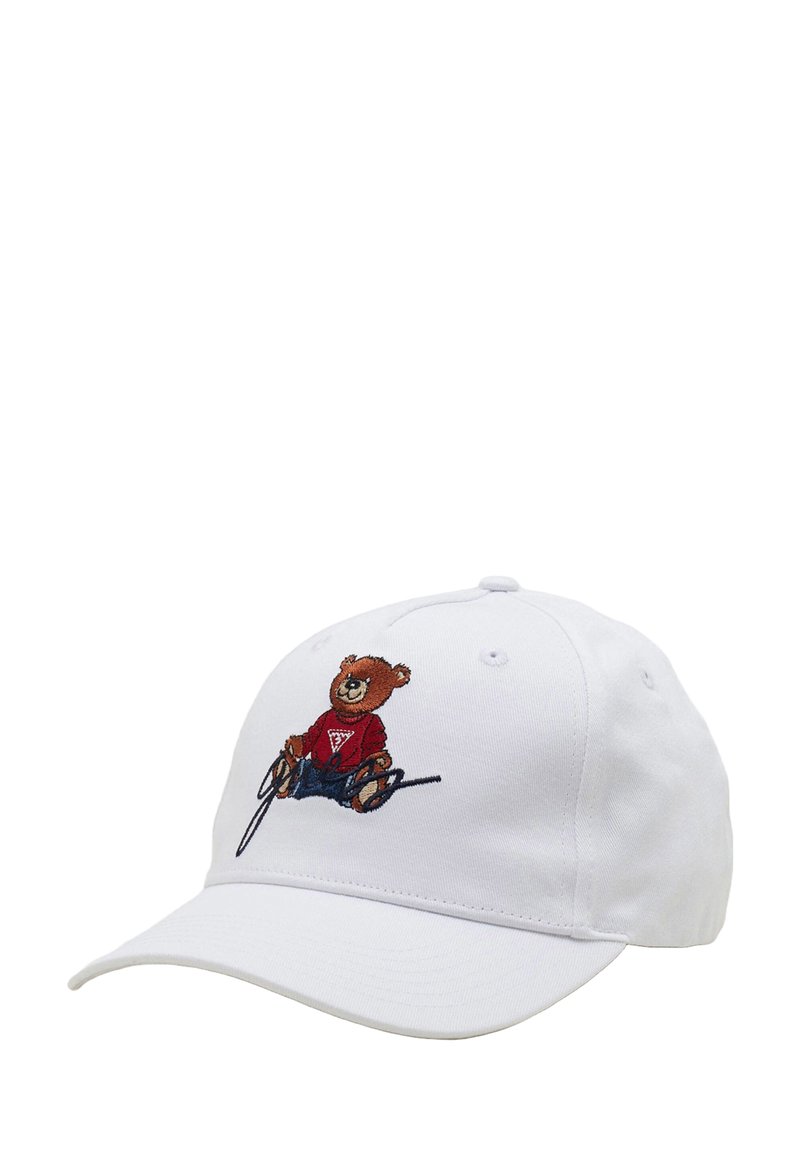 Guess BEAR EMB - Cap - pure white/white - Zalando.de