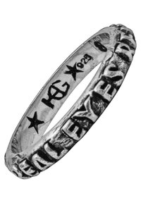 HAZE & GLORY REAL EYES WORDING - Ring - silber/silver-coloured - Zalando.ie
