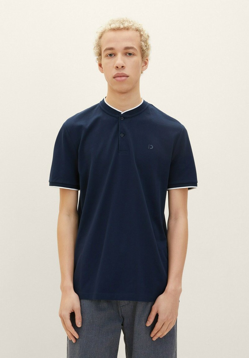 TOM TAILOR DENIM Polo - sky captain blue/bleu marine - ZALANDO.FR