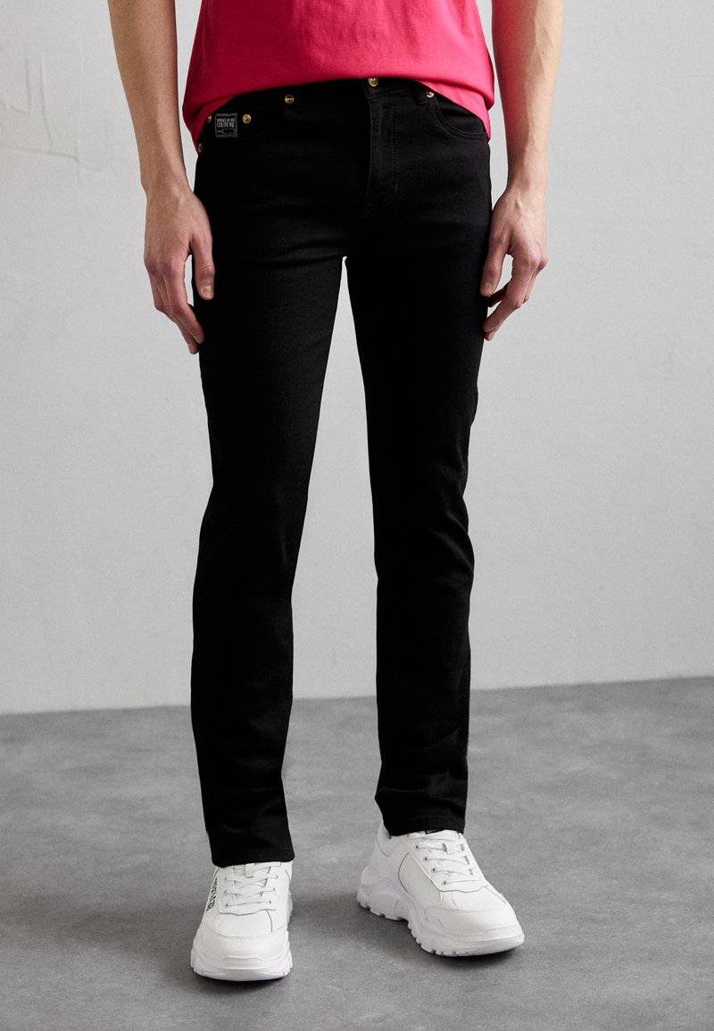 Versace Jeans Couture SLIM MILANO - Jeans slim fit - black/nero ...