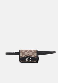 COACH SIGNATURE BANDIT CARD BELT BAG - Sac banane - cocoa black/marron ...