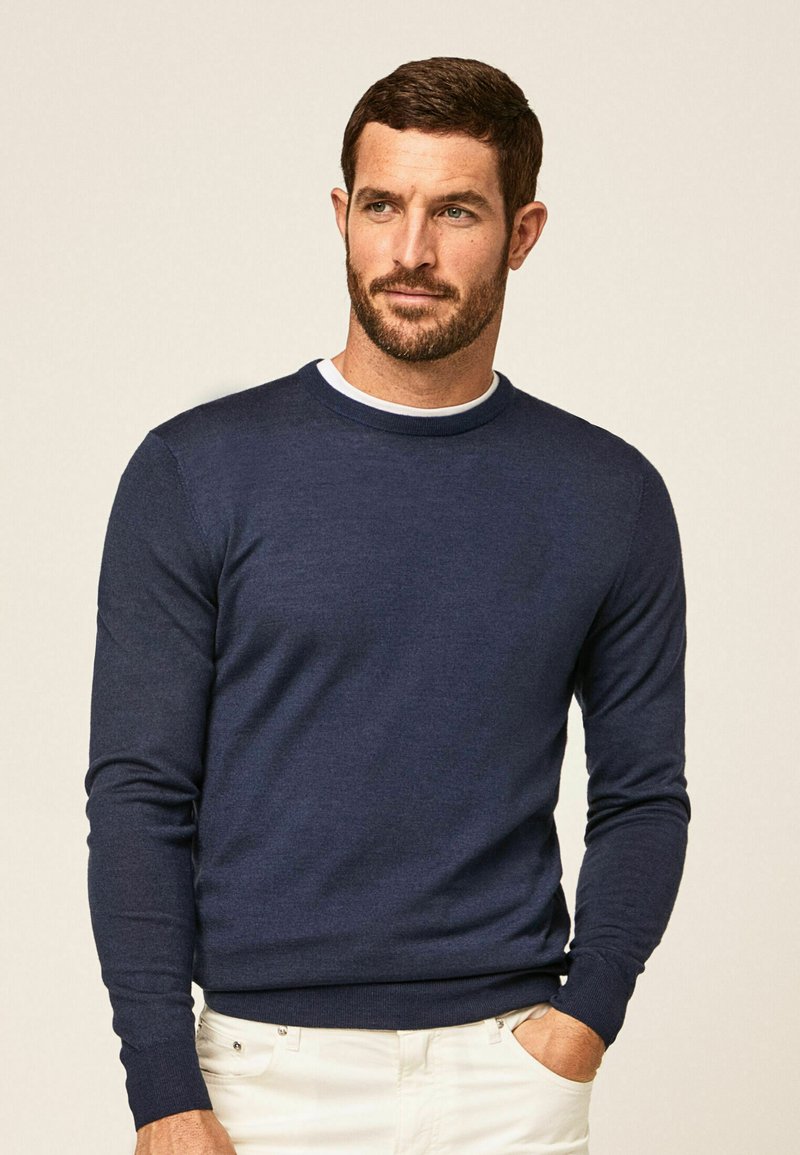 Hackett London CREW - Jumper - navy/dark blue - Zalando.ie