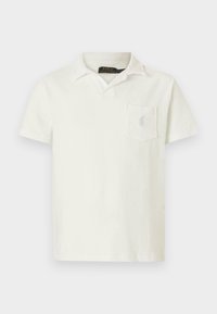 Polo Ralph Lauren JOHNNY SHORT SLEEVE - Poloshirt - white/crème ...