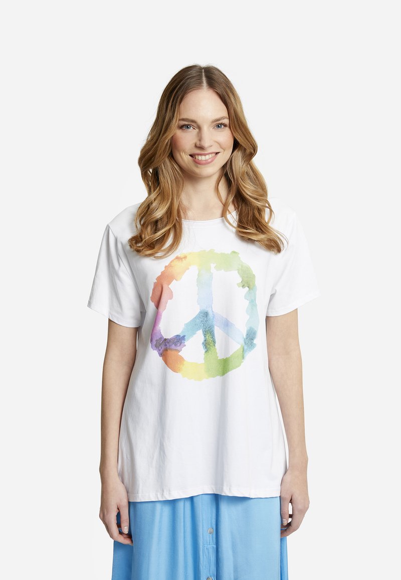 Heartkiss T-shirt print - offwhite/crème - Zalando.be
