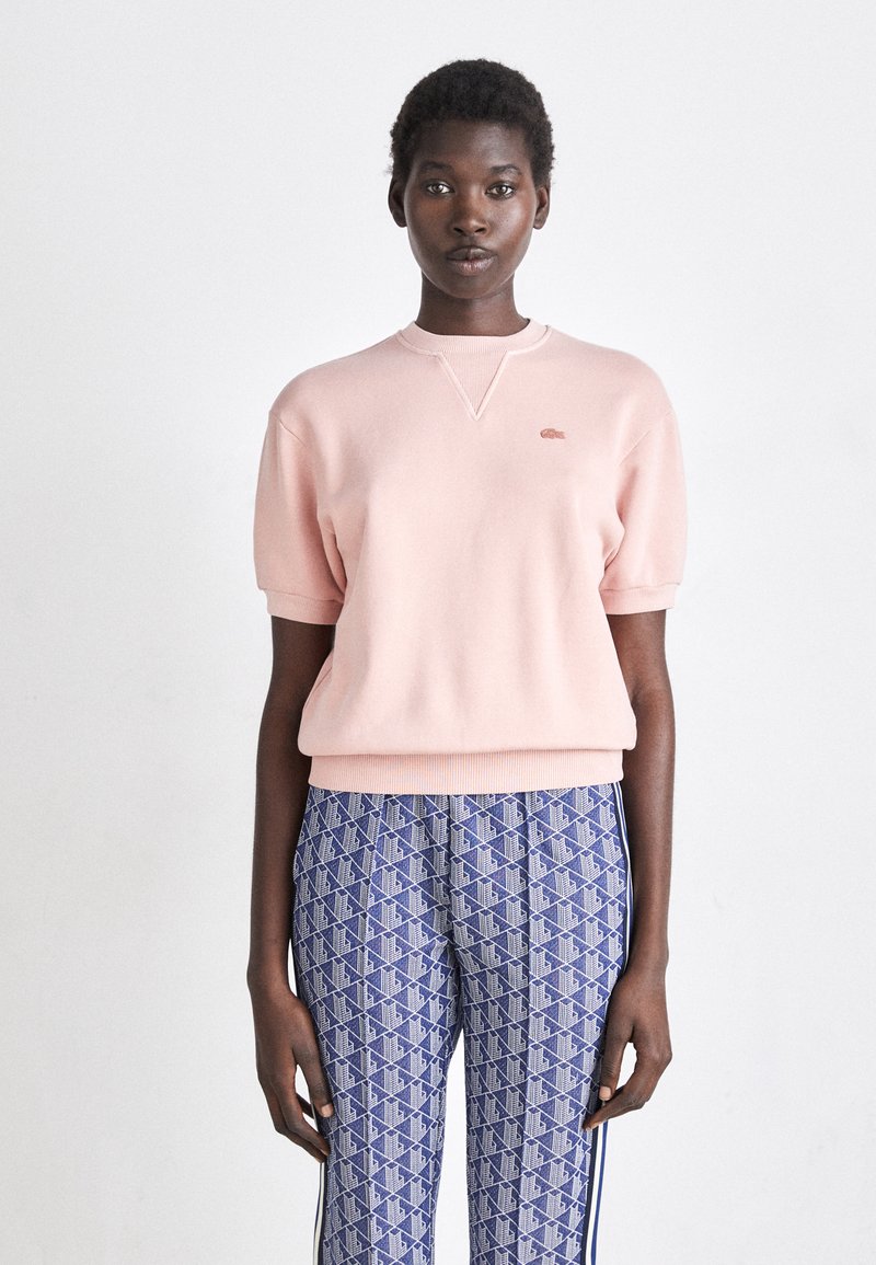 Lacoste T-shirt basic - pink/lichtrood - Zalando.nl