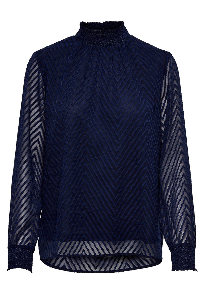 ONLY KAYLA L/S - Blouse - night sky/donkerblauw - Zalando.nl