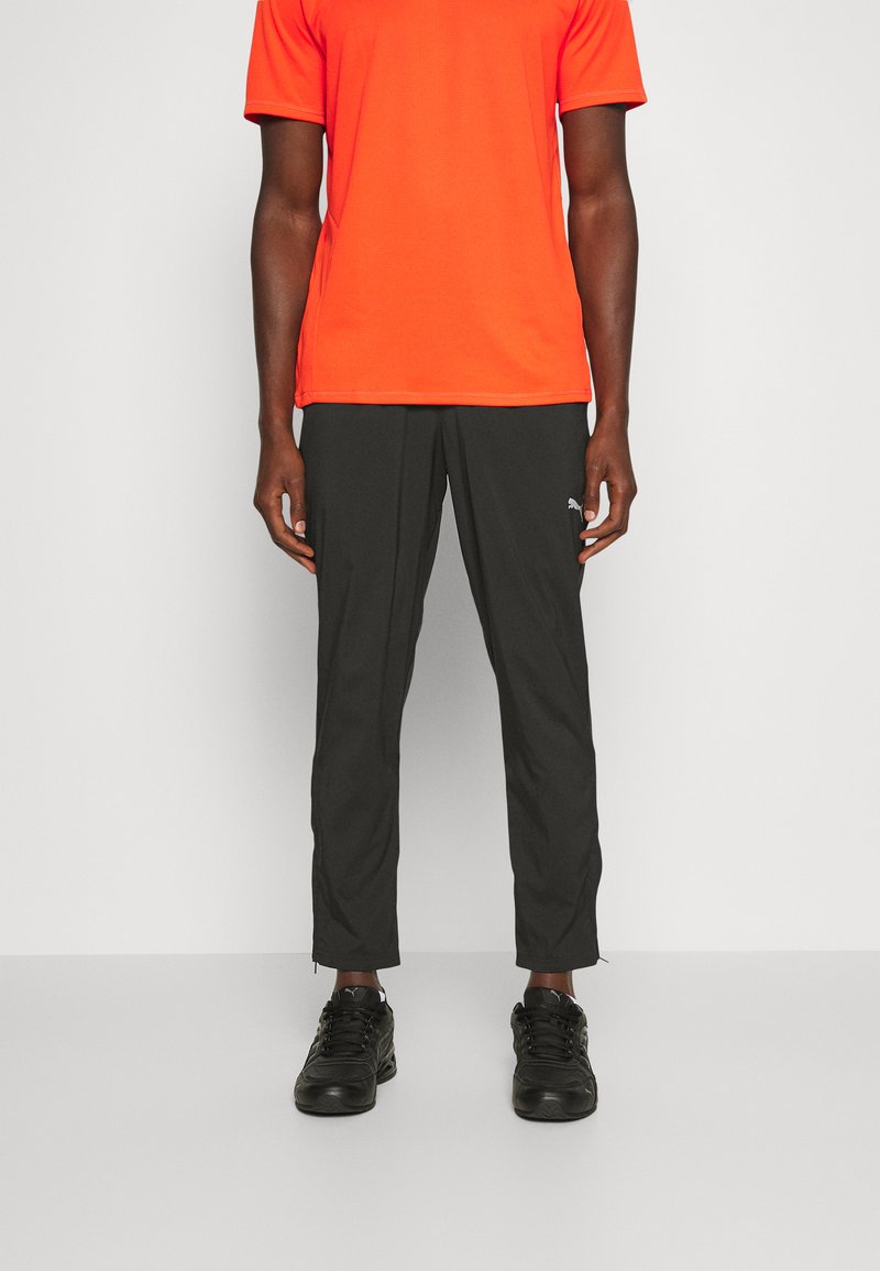 Puma RUN PANT - Szabadtéri nadrágok - black/fekete - Zalando.hu