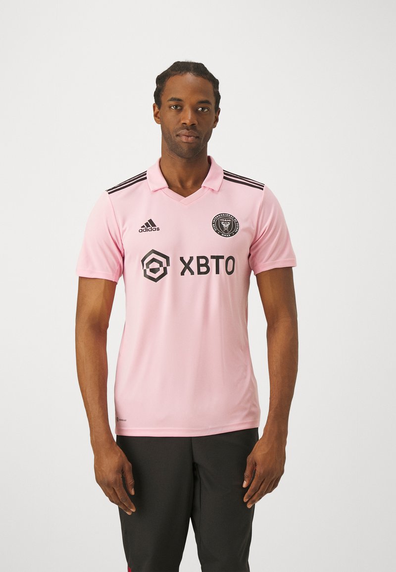 adidas Performance INTER MIAMI HOME - Futbola krekls - true pink/black ...