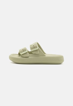 Next PATTERNED SLIDERS - Badesandale - cement/beige - Zalando.ch