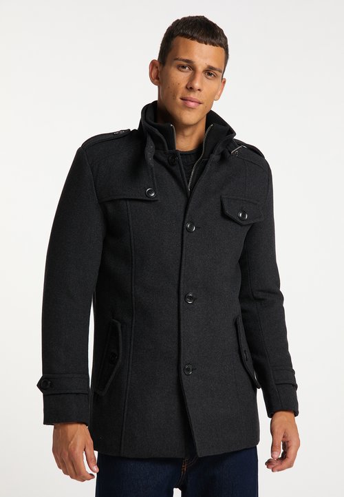 Pier One Halflange jas - black/zwart - Zalando.be