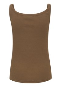 Kaffe CARNA TANK - Top - soft silt/braun - Zalando.at