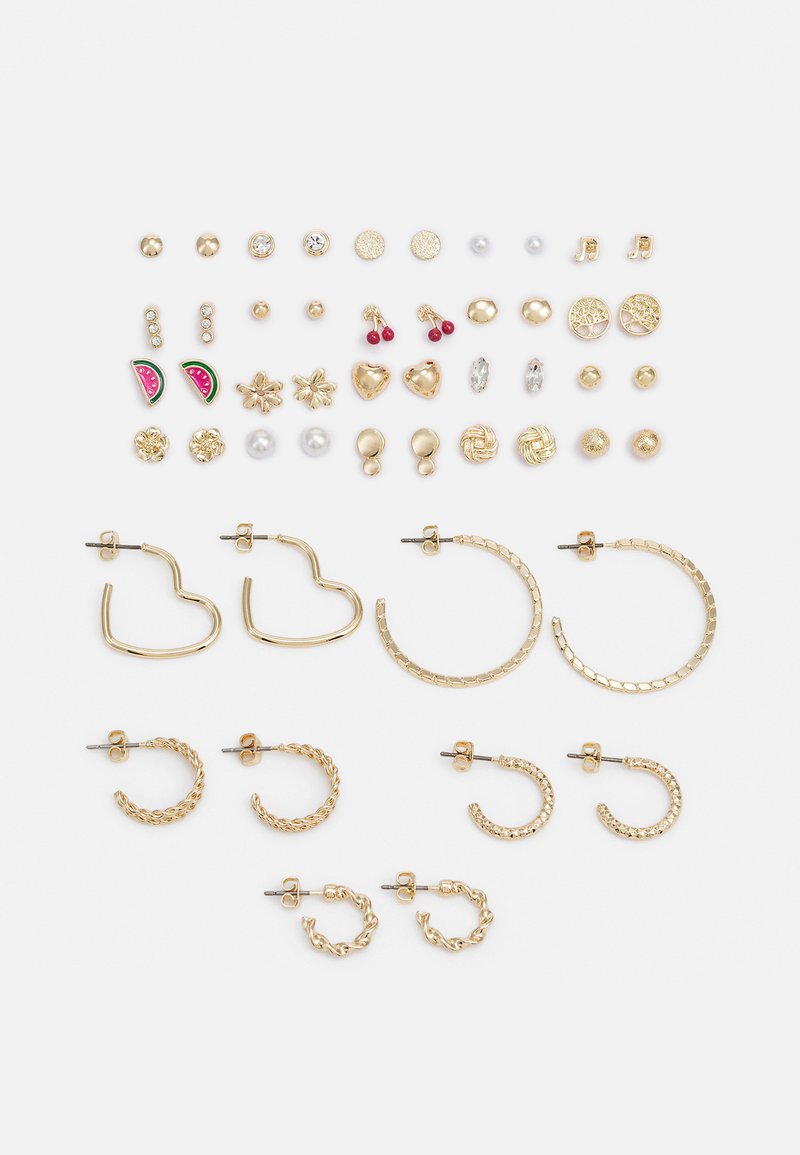 Even&Odd 25 PACK - Ohrringe - gold-coloured/goldfarben - Zalando.at