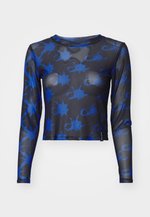 Santa Cruz STRIP DIGI - Topper langermet - blue/black/svart - Zalando.no
