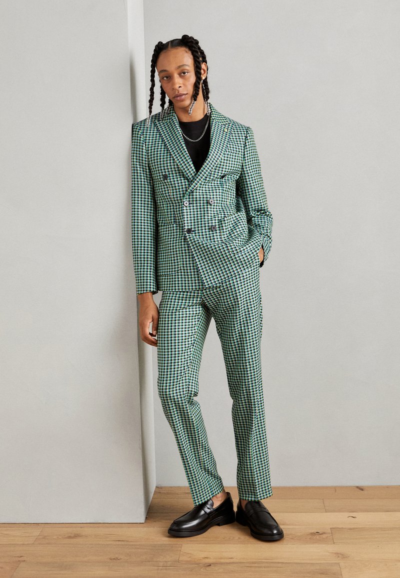 Twisted Tailor MORRISON SUIT - Kostuum - green/lichtbruin - Zalando.nl