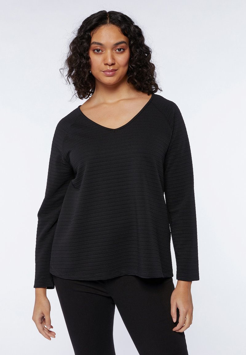 Fiorella Rubino IN BARRÉ - Long sleeved top - nero/black - Zalando