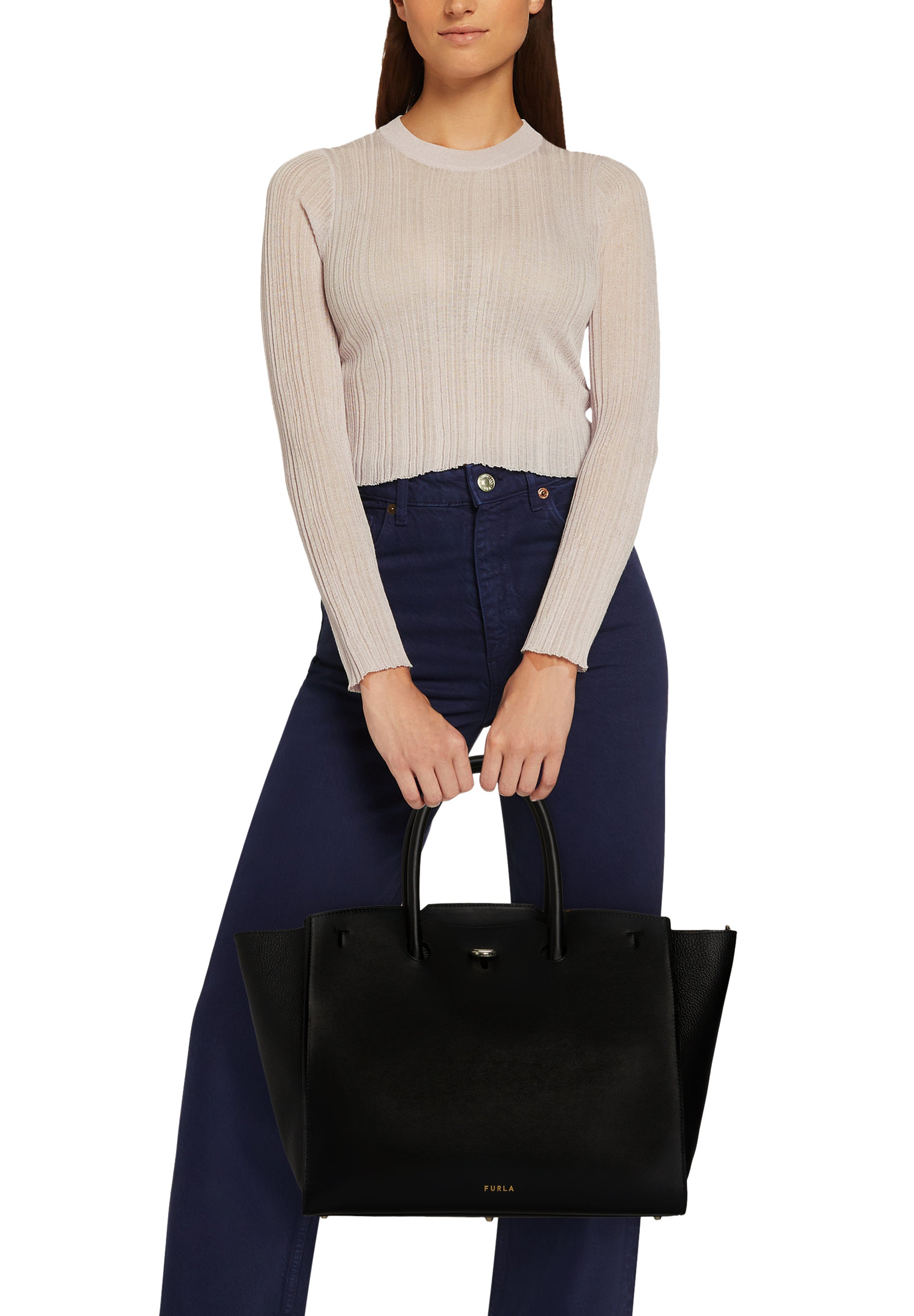 Furla GENESI TOTE - Shopping Bag - nero/schwarz - Zalando.ch