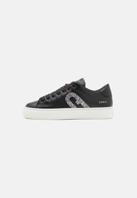 Furla LACE UP - Trainers - nero/black pepper/black - Zalando.co.uk