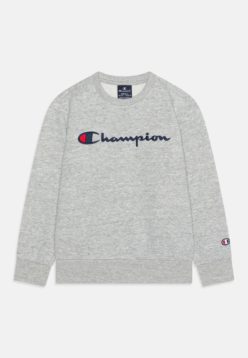 Champion CLASSIC CREWNECK LARGE LOGO UNISEX - Sweater - grau/grijs ...
