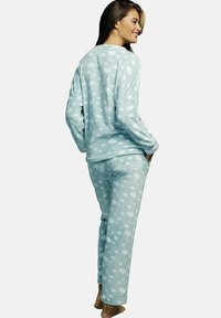 Selmark MANCHES LONGUES POLAR SET - Pyjama - vert - ZALANDO.FR