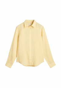 GANT Skjortebluser - dusty light yellow/lysegul - Zalando.dk