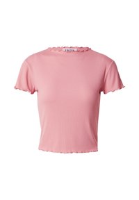 EDITED RANDI - Basic T-shirt - pink - Zalando