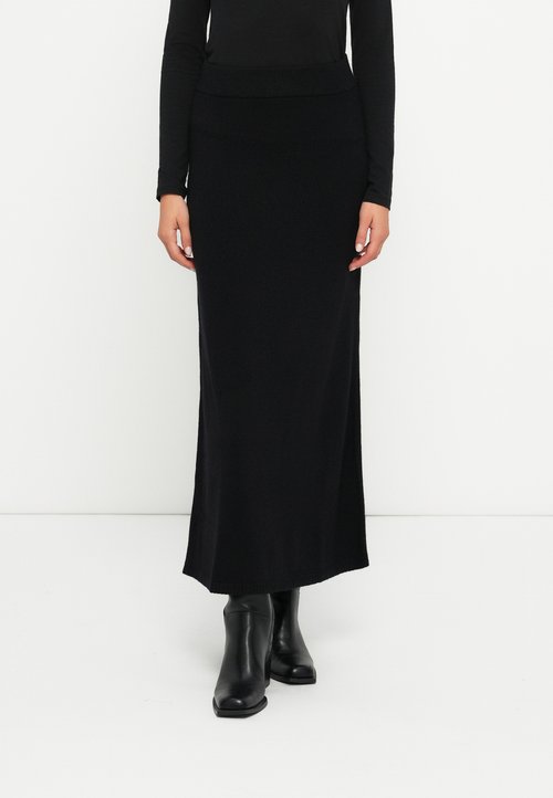 Selected Femme SLFLENA - A-linjainen hame - black/musta - Zalando.fi