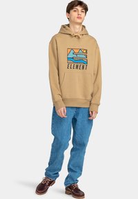 Element TREKKA CON CAPUCHA PARA - Sweat à capuche - kha/marron clair ...