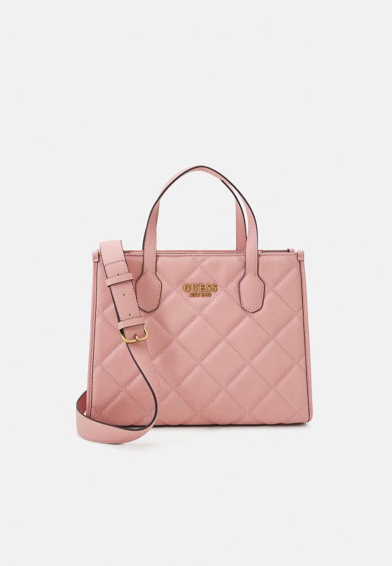 Guess SILVANA COMPARTMENT - Handbag - dusty pink/pink - Zalando.co.uk
