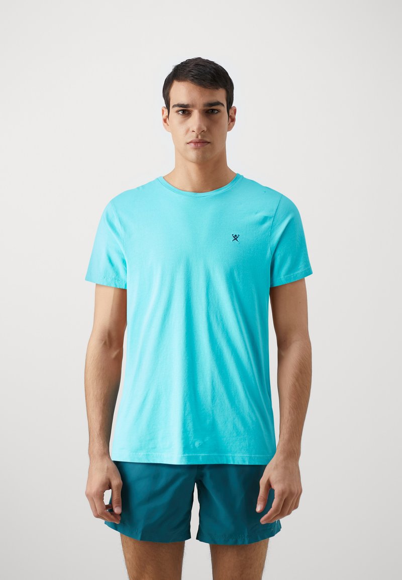 Hackett London SWIM TRIM LOGO TEE - Pyjama top - peacock/blue - Zalando.ie