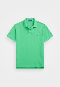 Polo Ralph Lauren CUSTOM SLIM FIT MESH POLO SHIRT - Polo - raft green/verde oscuro - Zalando.es