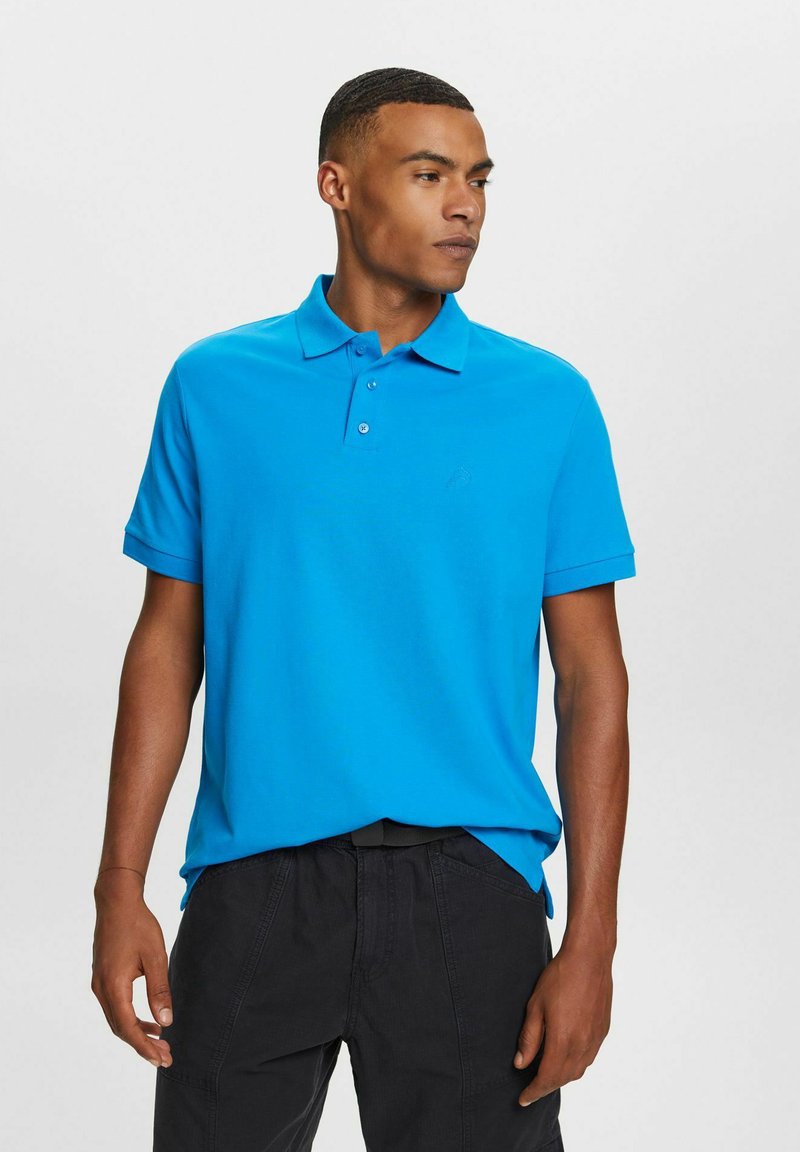 Esprit Sports Polo shirt - bright blue/blue - Zalando.co.uk