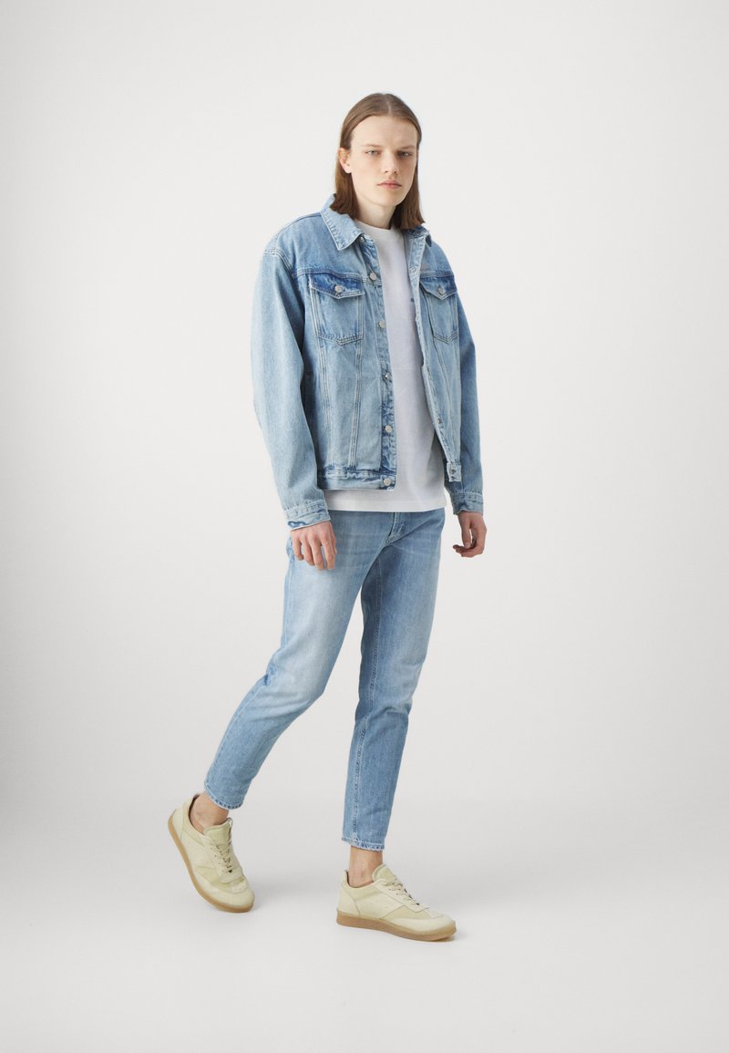 7 DAYS Active JACKET UNISEX - Denim jacket - denim blue/light-blue ...