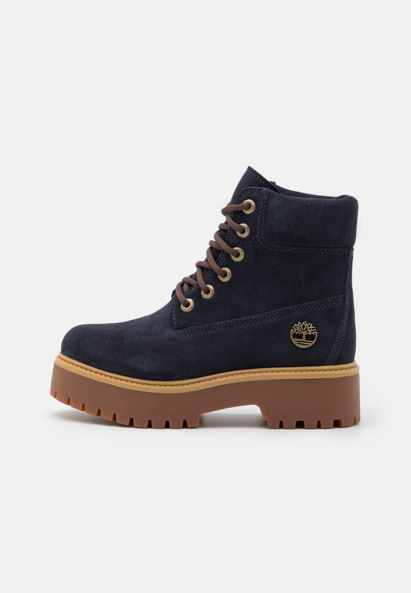 Timberland STONE STREET - Snørestøvletter - dark blue/mørkeblå - Zalando.dk