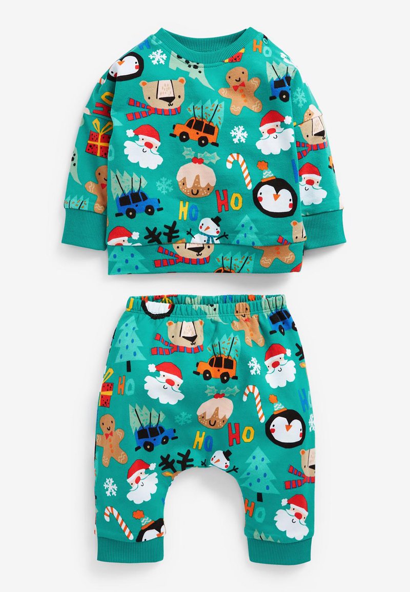 Next CHRISTMAS SET Verryttelypuku Green vihre Zalando fi