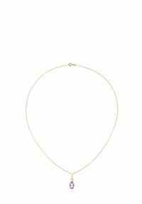 DIAMANT L'ÉTERNEL AMETHYST BIRTH STONE TRACE - Collar - yellow gold ...