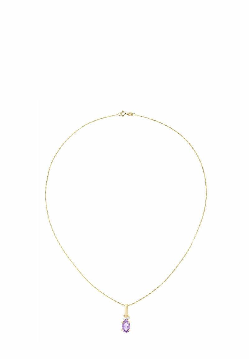 DIAMANT L'ÉTERNEL AMETHYST BIRTH STONE TRACE - Collar - yellow gold ...