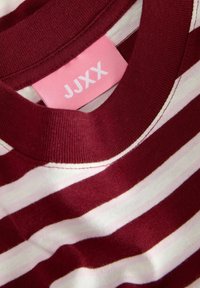 JJXX JXSOPHIA BOXY LS STRIPE TEE JRS SN - Long sleeved top - cabernet ...