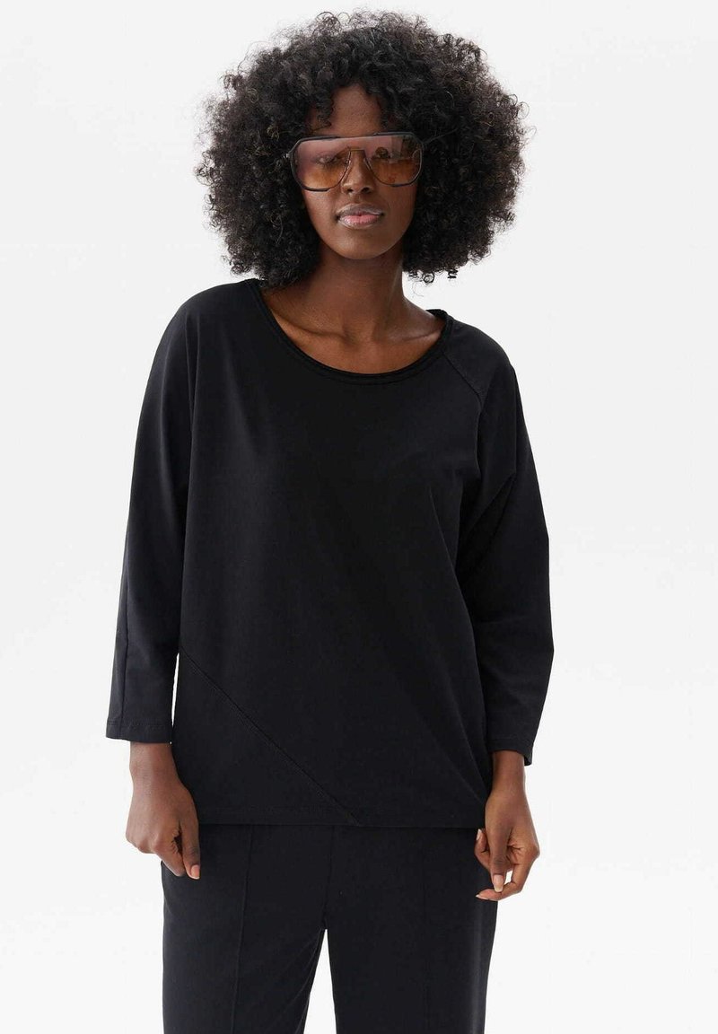 blue shadow REYA - Long sleeved top - black - Zalando