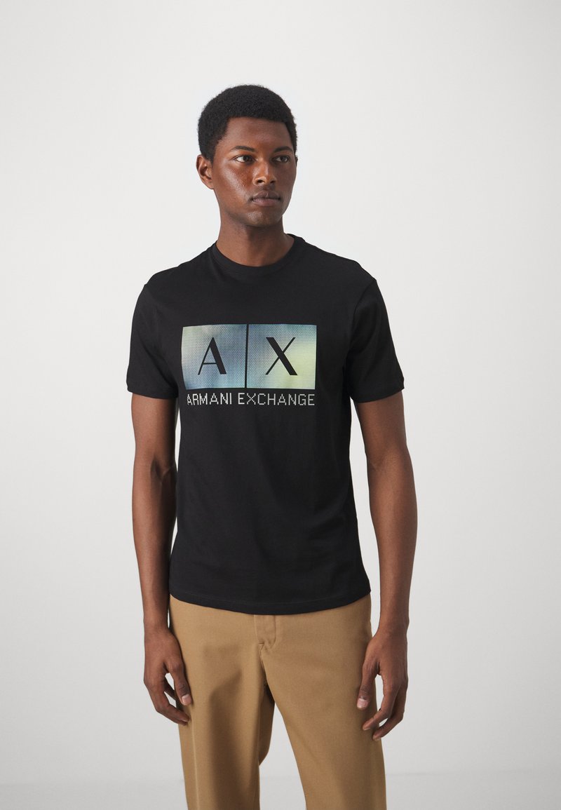 Armani Exchange T-shirts print - black/sort - Zalando.dk