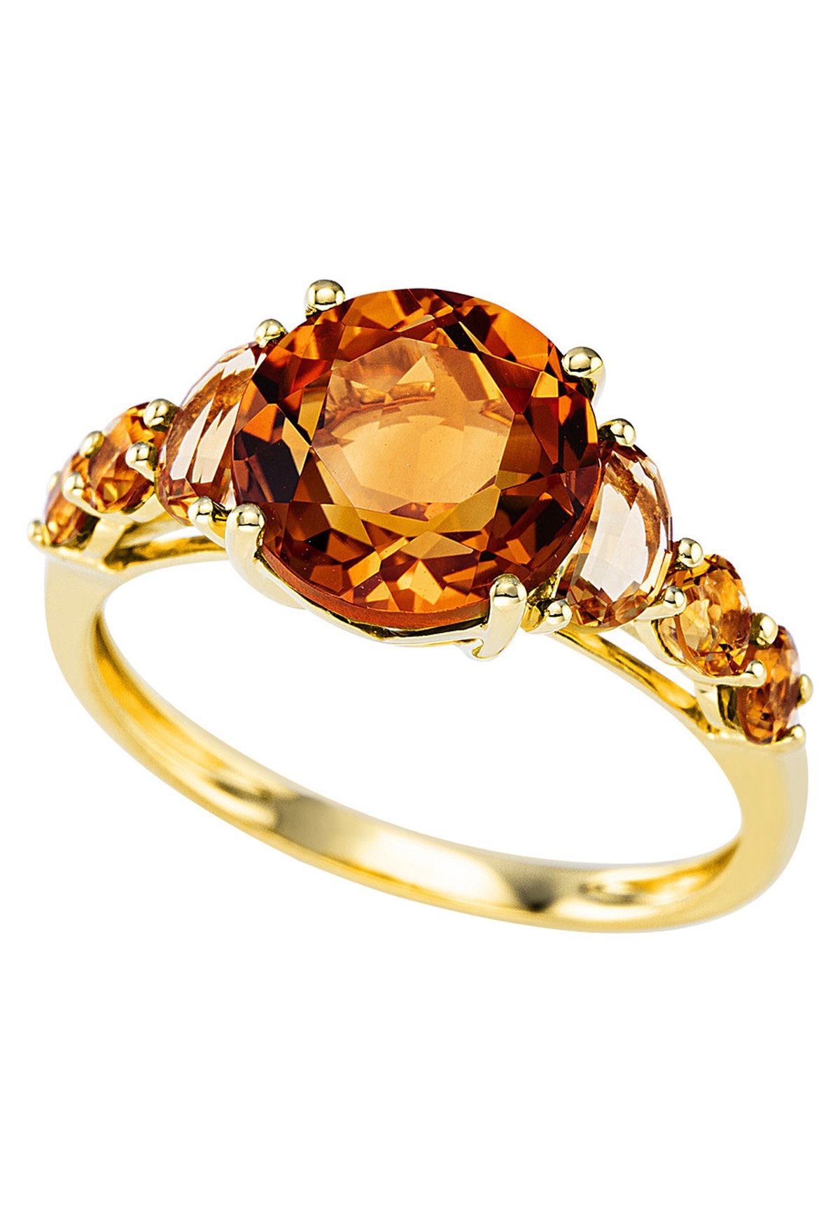 MUAU Schmuck Ring - gelbgold/goldfarben - Zalando.ch