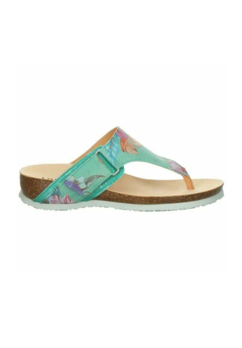 Think! JULIA - T-bar sandals - pacific kombi/blue - Zalando.de
