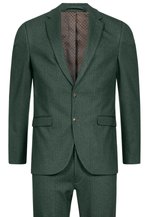 Jeff SET - Jakkesæt - green herringbone/grønmeleret - Zalando.dk