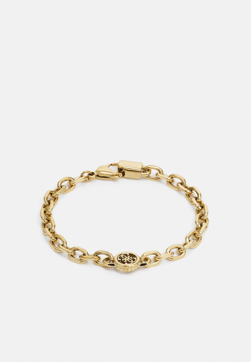 Guess LOG IN UNISEX - Bracelet - yellow gold-coloured/gold-coloured ...