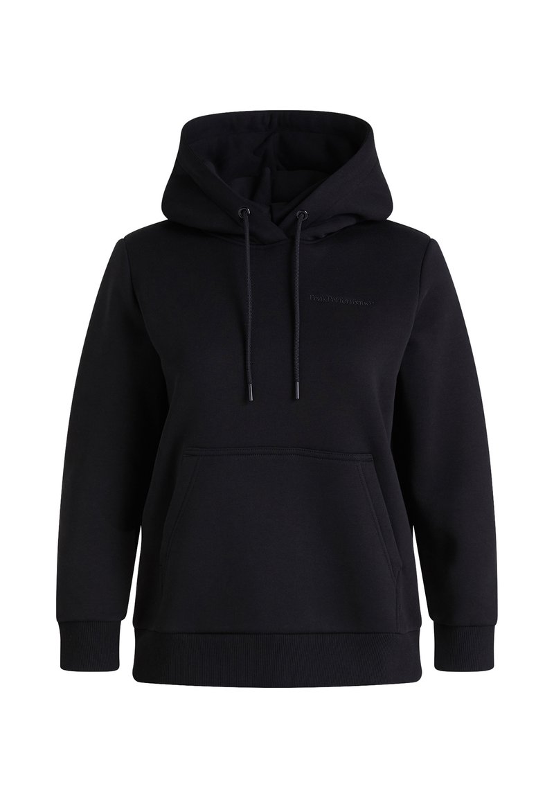 Peak Performance ORIGINAL SMALL LOGO HOO - Huppari - schwarz/musta ...